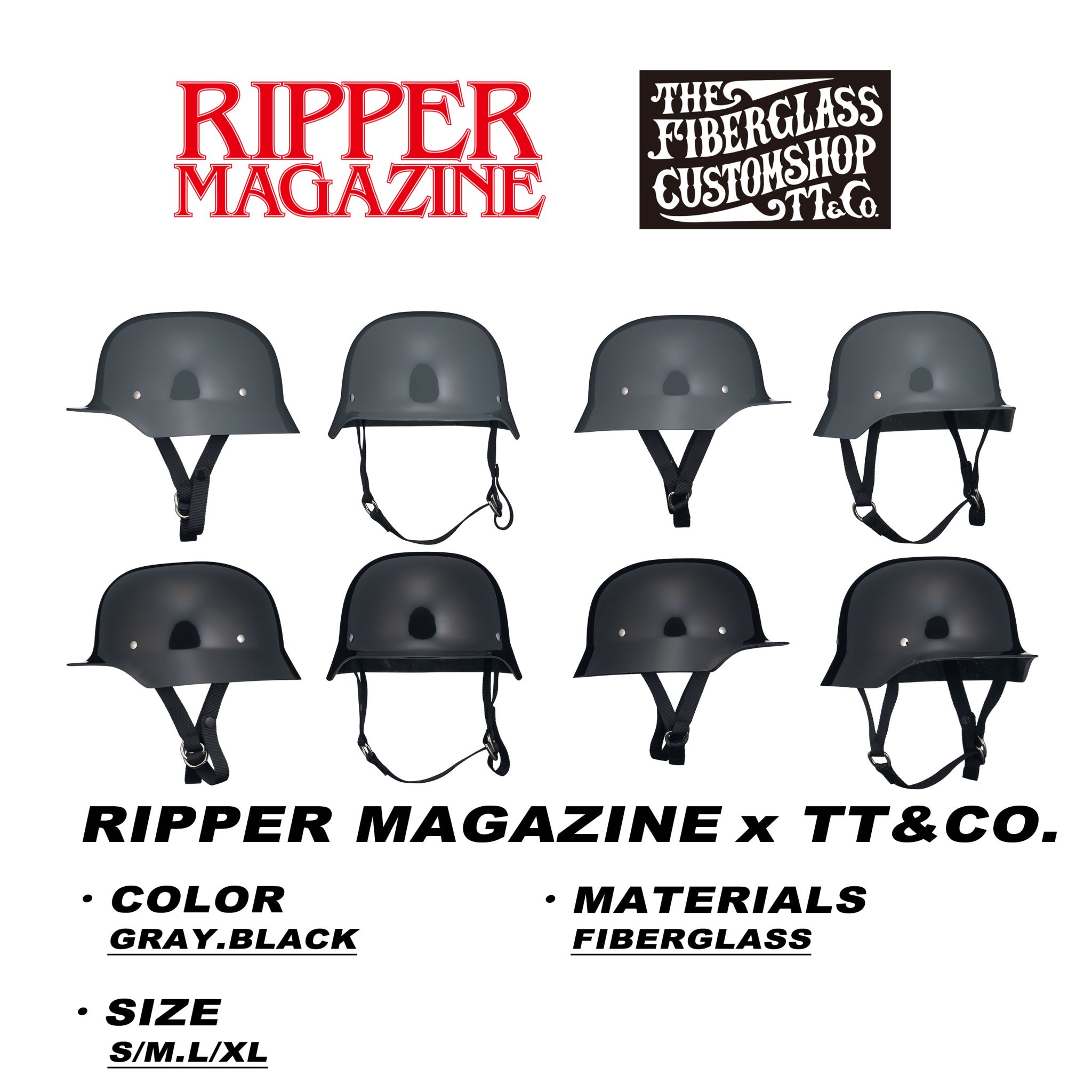 RIPPER MAGAZINE x TT&CO. 【2月11日（水）20時販売開始】 - TT&CO. ブログ｜ヘルメット専門店TT＆CO ...